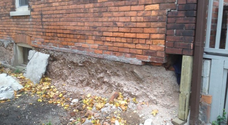 Fixing a Stone Foundation | Dundas | Hamilton | Burlington