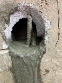 Foundation Repair & Reinforcement - Core-Fill / Solid-Fill