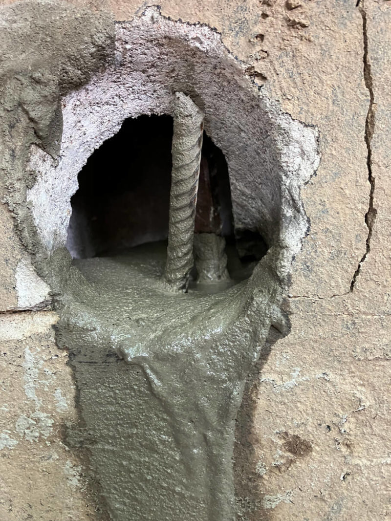 Foundation Repair & Reinforcement - Core-Fill / Solid-Fill
