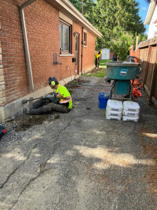 Foundation Repair & Reinforcement - Core-Fill / Solid-Fill